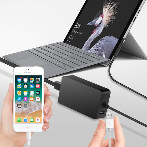 65W Power Supply Charger for Microsoft Surface Pro 11 / 10 / 9